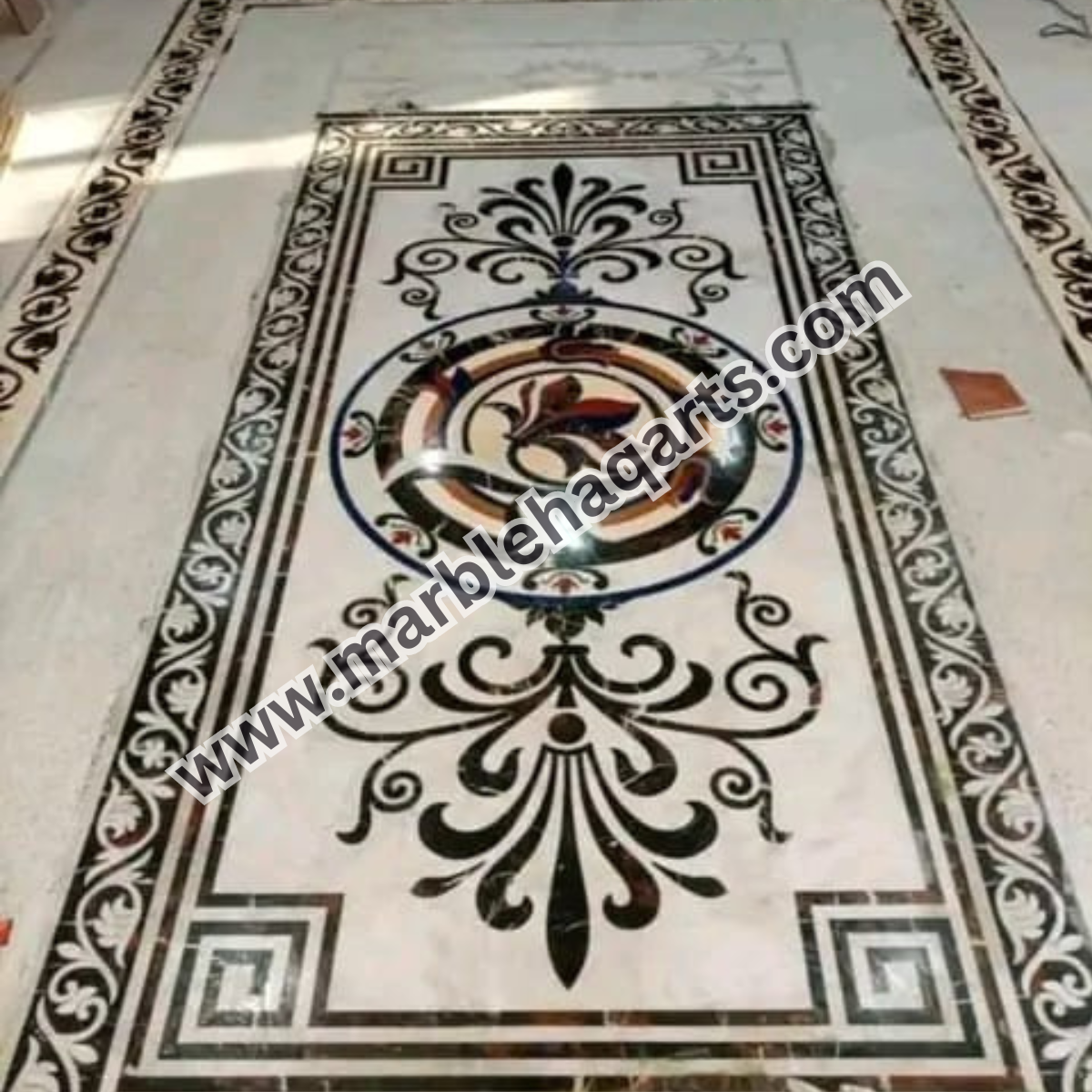 Marble Inlay Work Designs Flooring, Borders, Tabletops